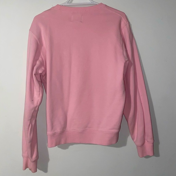 Ghanda | Shirts & Tops | Ghanda Crew Necklight Pink | Poshmark